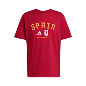 Adidas Fifa World Cup 26 Qualifier Tee 'team Power /soccr-seu-snj - Red