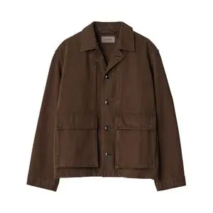 LEMAIRE Boxy Jacket 'ristretto - Brown
