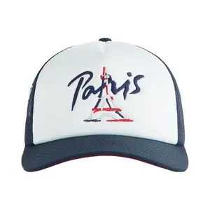 Kith Paris Regional Trucker Hat 'nocturnal - White