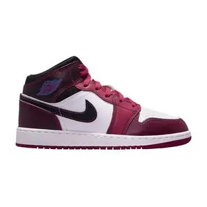 JORDAN 1 Mid Se Gs 'sweet Beet Off Noir Desert Pink - Red
