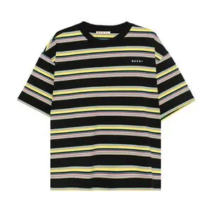 Marni Striped Short-sleeve T-shirt 'acid