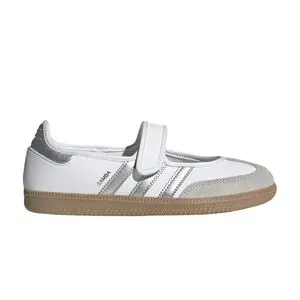 Adidas Wmns Samba Jane 'footwear Silver Metallic Gum - White