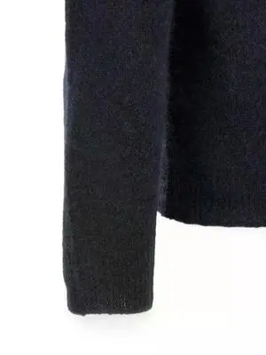 ROBERTO COLLINA Brushed Long-sleeved Polo Shirt