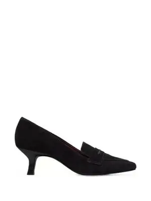 Bernardo Safi Penny Loafer Pumps - Black