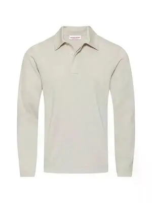 Orlebar Brown Ben Merino Polo Shirt - Neutrals