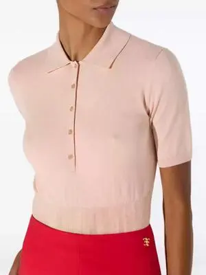 Elisabetta Franchi Knit Polo Shirt