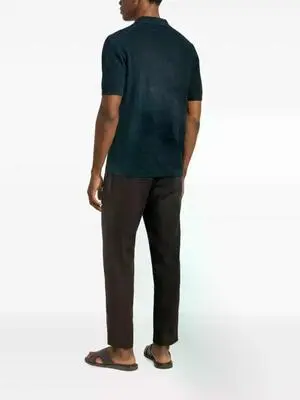 Orlebar Brown Keeling Open-knit Polo Shirt