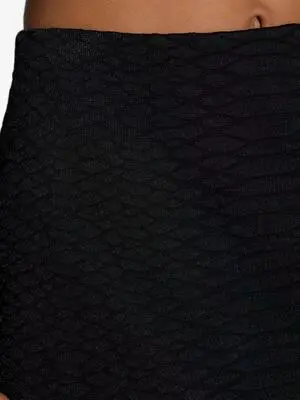 Elisabetta Franchi Snake-pattern Knit Skirt