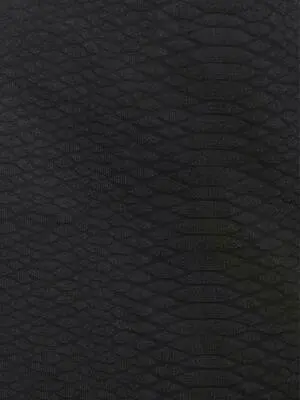 Elisabetta Franchi Snake-pattern Knit Midi Skirt