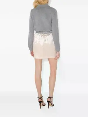 Elisabetta Franchi Knit Cardigan With Golden Buttons
