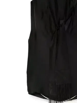 LESS Silk Tie Blouse