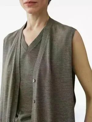 LESS Wool Knitted Vest