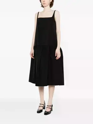 LESS Ruffled Midi Dress