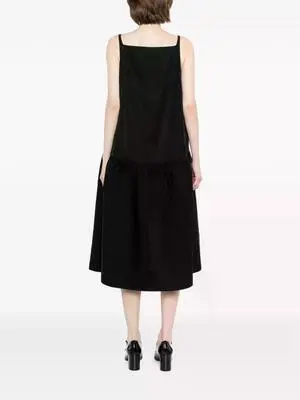 LESS Ruffled Midi Dress