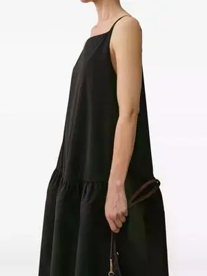 LESS Ruffled Midi Dress