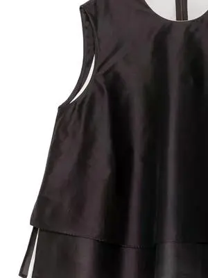 LESS A-line Double-layer Blouse