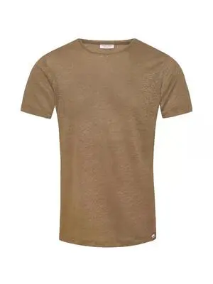 Orlebar Brown Ob-t Linen T-shirt - Brown