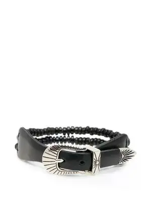 Toga Stud-embellished Leather Bracelets