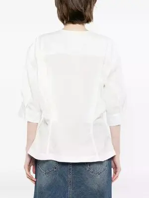JNBY Draped-waist Cotton Jacket