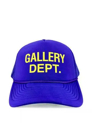 GALLERY DEPT. Logo-print Mesh Trucker Cap - Purple