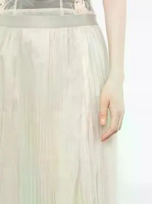 JNBY Pleated Midi Skirt