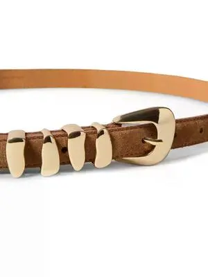 Claudie Pierlot Suede-finish Western-style Belt