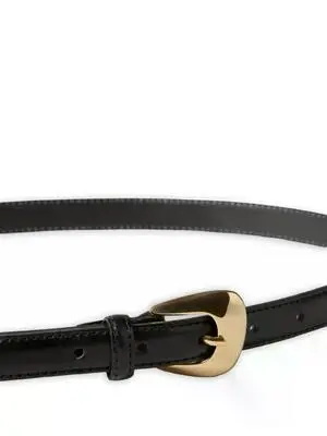 Claudie Pierlot Leather Buckle-fastening Belt