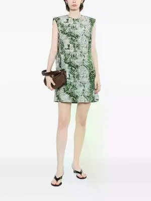 JNBY Han-paint-printed Floral Dress