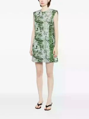 JNBY Han-paint-printed Floral Dress