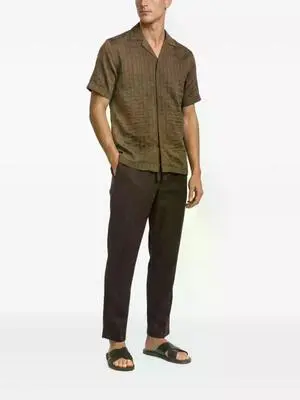 Orlebar Brown Maitan Villa Stripe Shirt