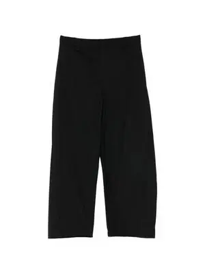 CROQUIS Drawstring Trousers - Black