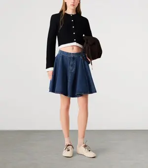 Maje Cropped Cardigan