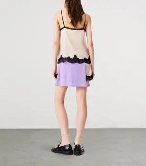 Maje Lace-trim Cami Top