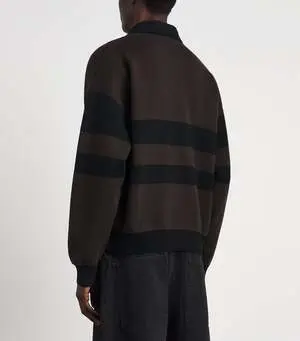 Fred Perry Cotton Stripe Zip-up Cardigan