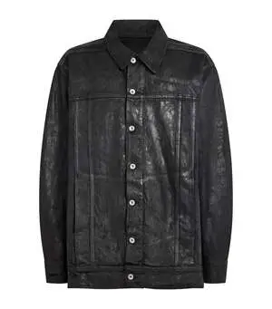Rick Owens Jumbo Worker Jacket - Black