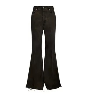Rick Owens Bolan Bootcut Jeans - Brown