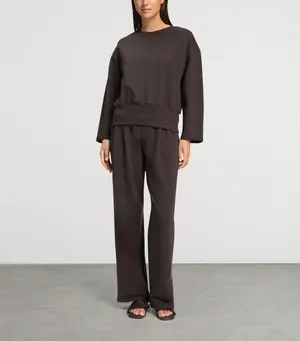 Hanro Stretch-cotton Natural Living Sweatshirt