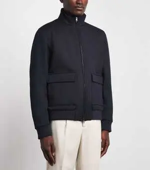 Herno Wool Harrington Jacket