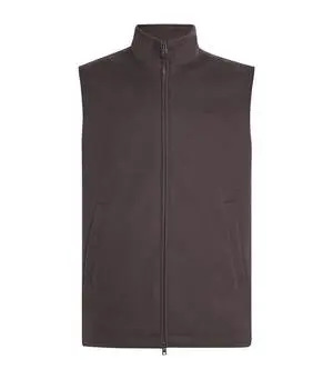 Herno Wool-cashmere Gilet - Brown