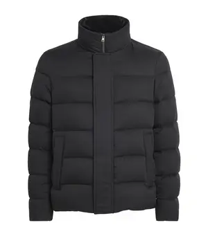 Herno Down Quilted Puffer Jacket - Black