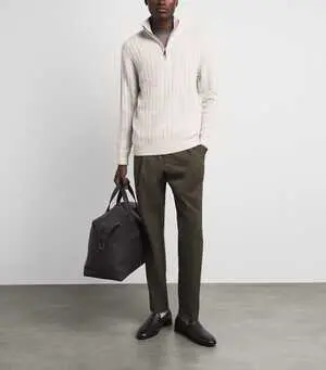 N.peal Organic Cashmere Albemarle Sweater