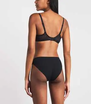 Simone Perele Lace Comète Plunge Bra - Black