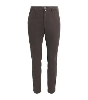Jacob Cohen Bobby Slim Chinos - Brown