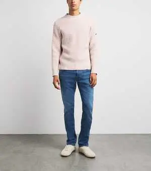 Jacob Cohen Limited Edition Pony Hair-patch Bard Tapered Jeans