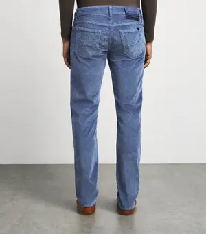 Jacob Cohen Bard Slim-fit Corduroy Chinos - Blue