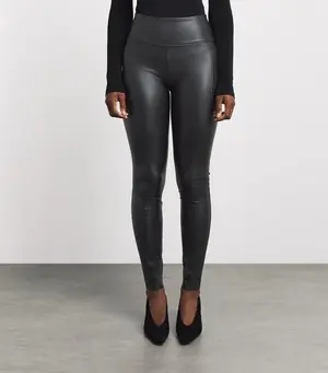 Wolford Faux Leather Edie Leggings