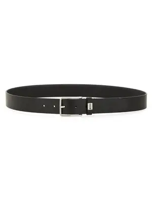 BOSS Cintura "elio" In Pelle - Black