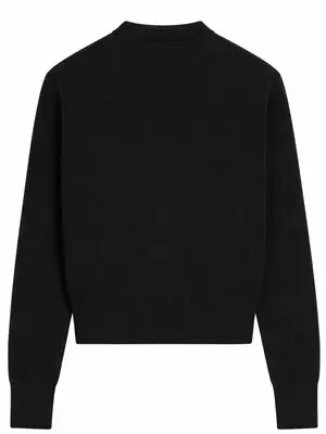 AMI Paris Cardigan In Lana Con Logo