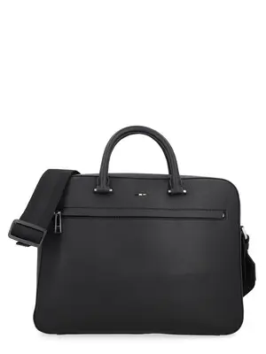 BOSS Borsa Portadocumenti Con Logo - Black