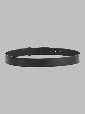 Balenciaga Cintura "bb" In Pelle - Black